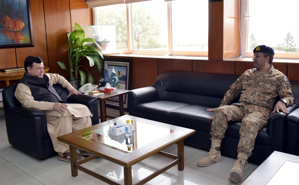 Major General Amer Ashfaq Kayani, GOC 4 Air Defence Division, visited ...